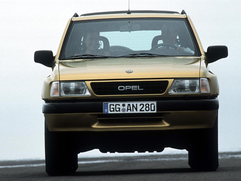 Opel Frontera technical specifications and fuel economy